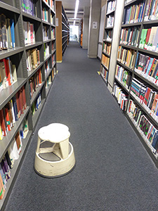 Ode to a Library Foot Stool – Mudskipper Press