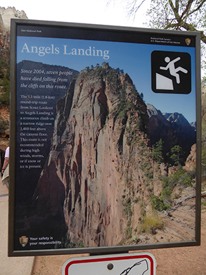 No Regrets at Angels Landing – Mudskipper Press