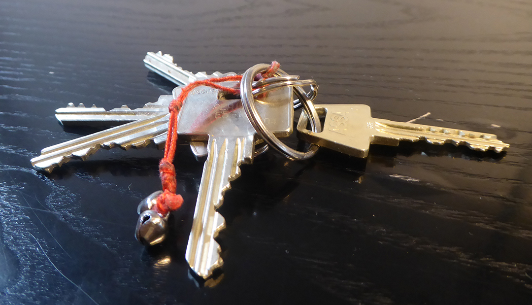 The Essence of Self in a Humble Keyring – Mudskipper Press