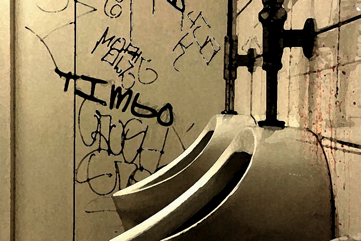 Complicit in an Act of Graffiti – Mudskipper Press